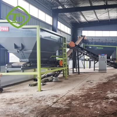 China Pig Dung Organic Compost Making Machine Fertilizer Production Line 20TPH for sale