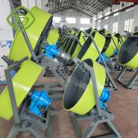 China NPK Pan Granulation Compound Fertilizer Equipment Disc Pelletizer for sale