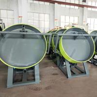 China NPK Pan Granulation Compound Fertilizer Equipment Disc Pelletizer for sale