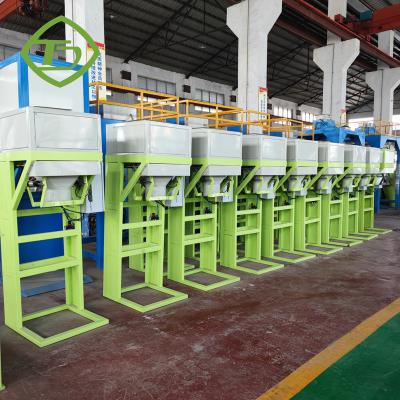 China Automatic 25-50kg Fertilizer Bagging Machine Weighing Filling Sealing 220V 380V for sale