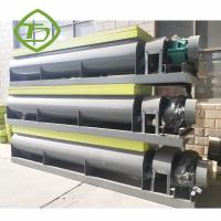 China Double Shaft Horizontal Bio Organic Fertilizer Mixer 11-22kw Animal Waste Compost Mixing Machine for sale