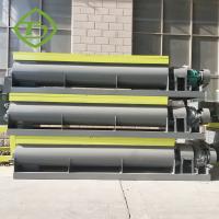 China Double Shaft Horizontal Bio Organic Fertilizer Mixer 11-22kw Animal Waste Compost Mixing Machine for sale