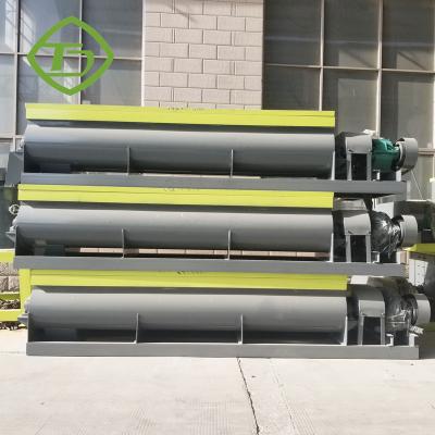 China Double Shaft Horizontal Bio Organic Fertilizer Mixer 11-22kw Animal Waste Compost Mixing Machine for sale