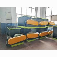 China 1-3TPH Horizontal Ribbon Blender Fertilizer Mixer Powder Mixing Equipment 7.5kW for sale