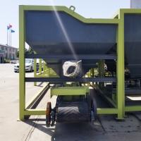 China Fertilizer Loader 1 Tonne Feed Hopper Carbon Steel Feeding Hopper 3-10t/h Capacity for sale