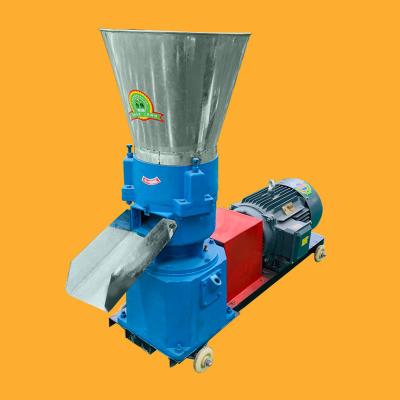 China 1000kg/h Cattle Feed Pellet Mill 22kw Animal Feed Pellet Machine for Poultry Livestock for sale
