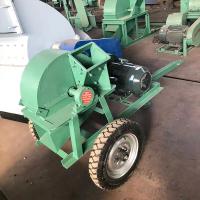 China 0.8TPH-4TPH Wood Chipper Grinder Hammer Mill Crusher Machine for sale