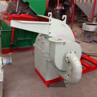 China Sawdust Fertilizer Crusher 1.6 Ton/H Wood Chipper Shredder Machine 4 Blades 2800 RPM for sale