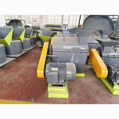 China Semi Wet Fertilizer Crusher 1.5TPH Agricultural Compost Shredder for Organic Fertilizer for sale