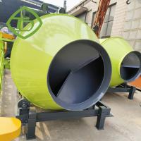 China BB Fertilizer Rotary Drum Mixer 350L Capacity 5.5kw Blending Production Line for sale