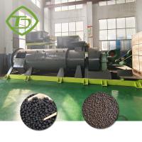China Internal Rotary Fertilizer Granulator Machine Stirring Teeth Bio Organic 50mm 110KW for sale