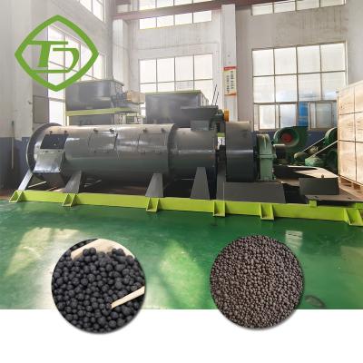 China Internal Rotary Fertilizer Granulator Machine Stirring Teeth Bio Organic 50mm 110KW for sale