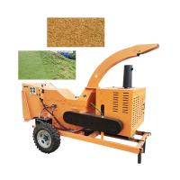 China 55KW Electric Diesel Engine Wood Grinder Large Capacity Tree Branch Crusher Machine for sale