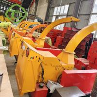 China 55KW Electric Diesel Engine Wood Grinder Large Capacity Tree Branch Crusher Machine for sale