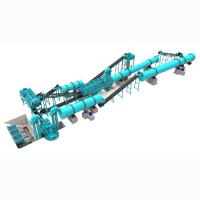 China Npk Compound Fertilizer Production Line High Productivity Granulator Machine 18.5KW for sale
