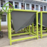 China Custom Cache Silo Fertilizer Manufacturing Machine Stainless Steel Storage Silo 4 Kw for sale