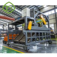China 220V Chicken Manure Fermentation Machine Cow Waste Chain Plate Compost Turner for sale