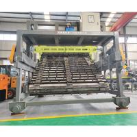 China 220V Chicken Manure Fermentation Machine Cow Waste Chain Plate Compost Turner for sale