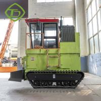 China 900 M3 Compost Turner Automatic Bio Mushroom Fertilizer Farm Compost Making Machines for sale