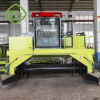 China 900 M3 Compost Turner Automatic Bio Mushroom Fertilizer Farm Compost Making Machines for sale