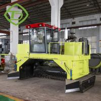 China Manure Crawler Walking Compost Windrow Turner Equipment 97% Production Capacity for sale