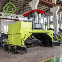 China Automatic Crawler Type Compost Turner Machine For Organic Manure for sale