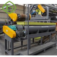 China Horizontal Double Shaft Fertilizer Blending Equipment 10 Rpm for sale
