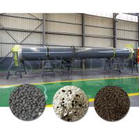 China Rotary Drum Dryer for Chicken Manure Sawdust Sand 1-16 t/h Capacity 300°C Intake Temperature for sale