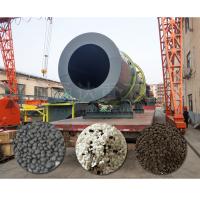 China Poultry Chicken Manure Rotary Dryer 30kw Organic Fertilizer Drying Machine 1-2 t/h Output for sale