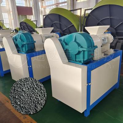 China Double Roller Extrusion Granulator for Bentonite Cat Litter 1t/h High Safety Level for sale