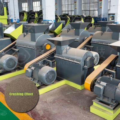 China High Humidity Organic Fertilizer Crusher Semi Wet Material Crusher 22-75kw 1-8tph for sale