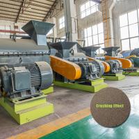 China Semi Wet Material Crusher for Chicken Dung Organic Fertilizer 1-8 t/h 22-75 kW for sale