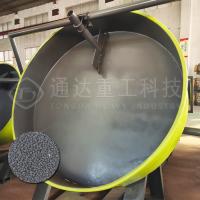 China Fertilizer Disc Granulator 1.2-1.5t/h Pan Granulator for Organic Compound Fertilizer Pellets for sale