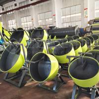 China High Productivity Wet Type Chicken Manure Organic Fertilizer Disc Granulator Machine for sale