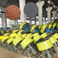 China 1-3t/h Biohumus Organic Fertilizer Granulator Machine Pan Granulator Machine for sale