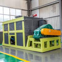 China Organic Fertilizer Horizontal Fermentation Tank 15-50m3 Poultry Manure Compost Equipment for sale