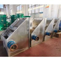 China Wet And Dry Separator Pig Manure Inclined Sieve Solid Liquid Separator Dewatering Machine for sale