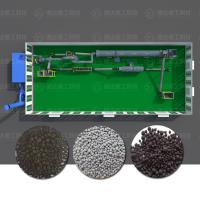 China Organic Fertilizer Production Line 0.5-20t/h Chicken Manure Granule Making Machine for sale