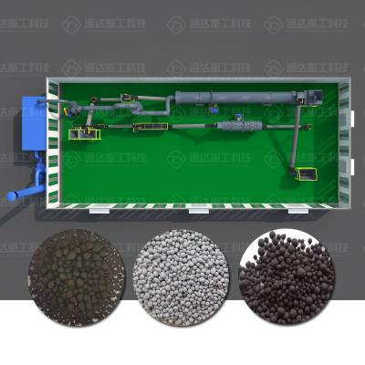 China Organic Fertilizer Production Line 0.5-20t/h Chicken Manure Granule Making Machine for sale