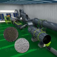 China Organic Fertilizer Powder Production Line 1000-1500kg/h Agricultural Waste Mushroom for sale