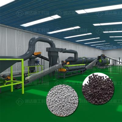 China Poultry Manure Organic Fertilizer Production Line 0.5-20t/h Capacity Granulation Machine for sale