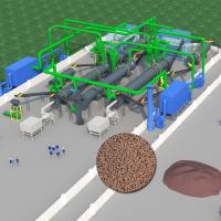 China NPK Compound Fertilizer Production Line 1-20 t/h for Granulation of Organic and Inorganic Fertilizers for sale