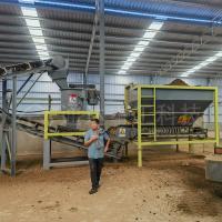 China 450000 TPY Organic Fertilizer Granulator Production Line Rotary Drum Granulation 0.5-20 t/h for sale