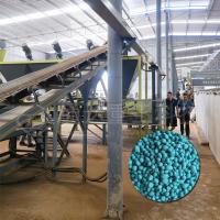 China 1-10t/h Organic Fertilizer Rotary Drum Granulator Cow Manure Production Line Equipment for sale
