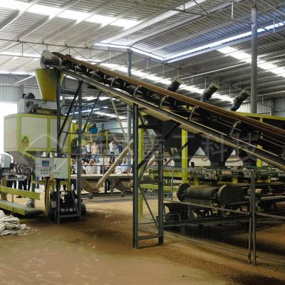 China 450000 TPY Organic Fertilizer Granulator Production Line Rotary Drum Granulation 0.5-20 t/h for sale