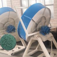 China NPK Compound Organic Granule Fertilizer Pellet Making Rounding Machine Pan Granulation Equipment for sale