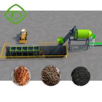 China BB Fertilizer Rotary Drum Mixer Machine 350L Capacity 5.5kw Blending Equipment for sale