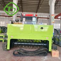 China Crawler Type Compost Making Machine In Cow Dung Farm / Organic Fertilizer Compost Making Machine for sale