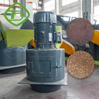 China Stainless Steel Chain Crusher Machine for Organic Fertilizer 1-15 t/h High Speed Rotary Grinding for sale