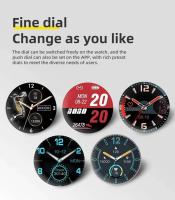 China New High Quality T23 Huawei Style Full Screen Touch Smart Watch With Body Temperature for sale